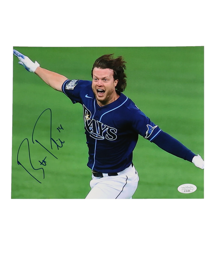 Brett Phillips Signed Rays 8x10 Photo (JSA) | Pristine Auction