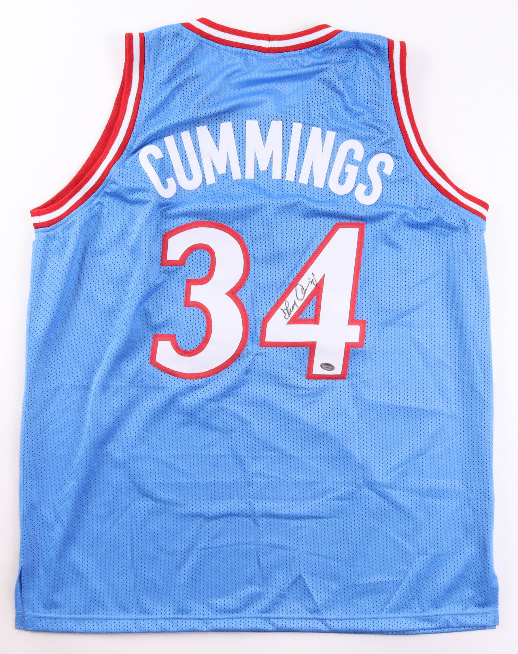 Terry Cummings Signed Jersey (Schwartz) | Pristine Auction