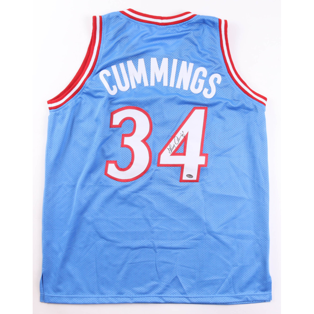 Terry Cummings Signed Jersey (Schwartz) | Pristine Auction