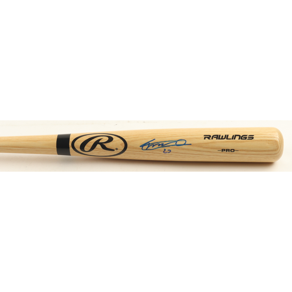 Vladimir Guerrero Jr. Signed Rawlings Pro Baseball Bat (Beckett ...