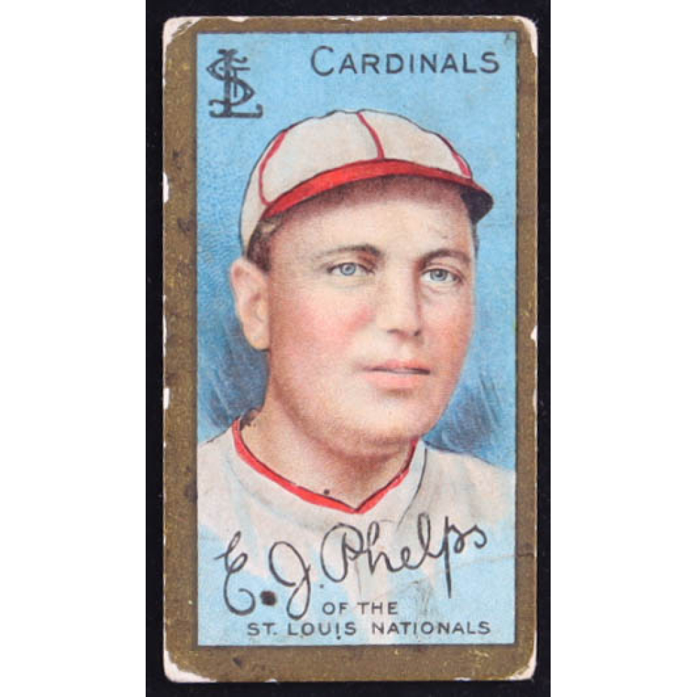 Ed Phelps 1911 T205 Gold Border #158 | Polar Bear | Pristine Auction