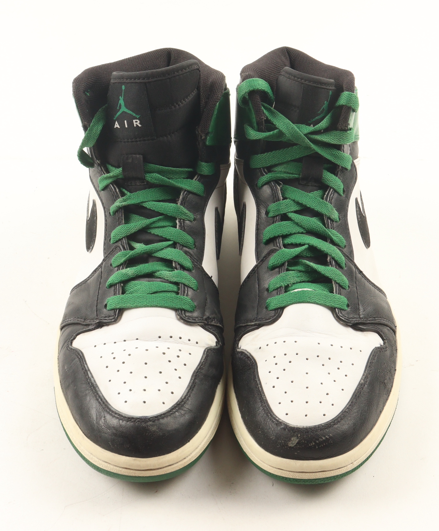 Larry Bird Signed Pair Of Nike Air Jordan Basketball Shoes (PSA ...