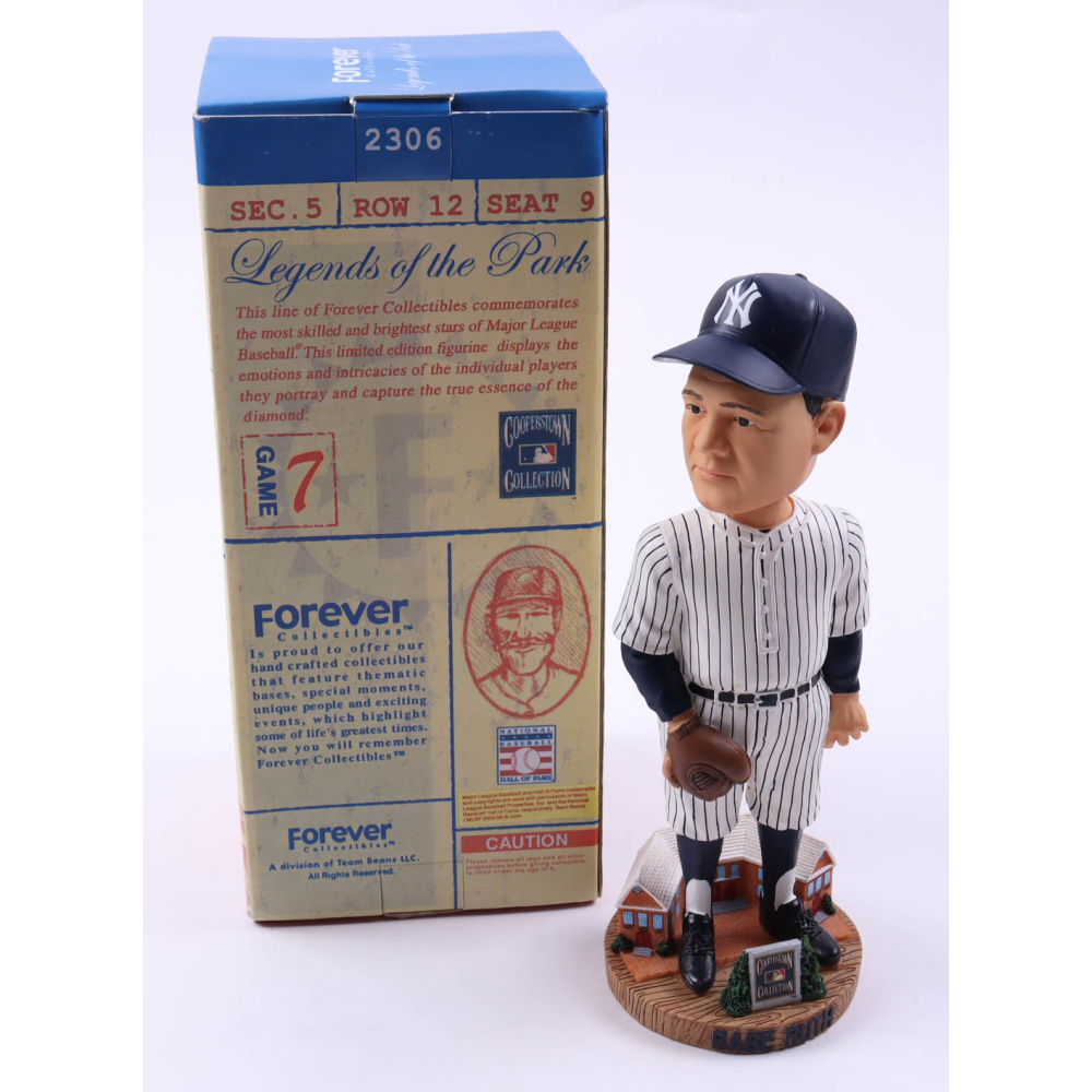 Babe Ruth LE Yankees "Legends Of The Park" Cooperstown Collection 9 ...