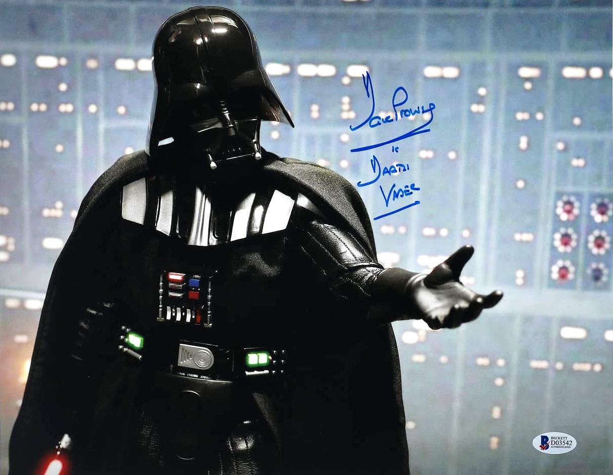 David Prowse Signed "Star Wars V: Empire Strikes Back" 11x14 Photo ...
