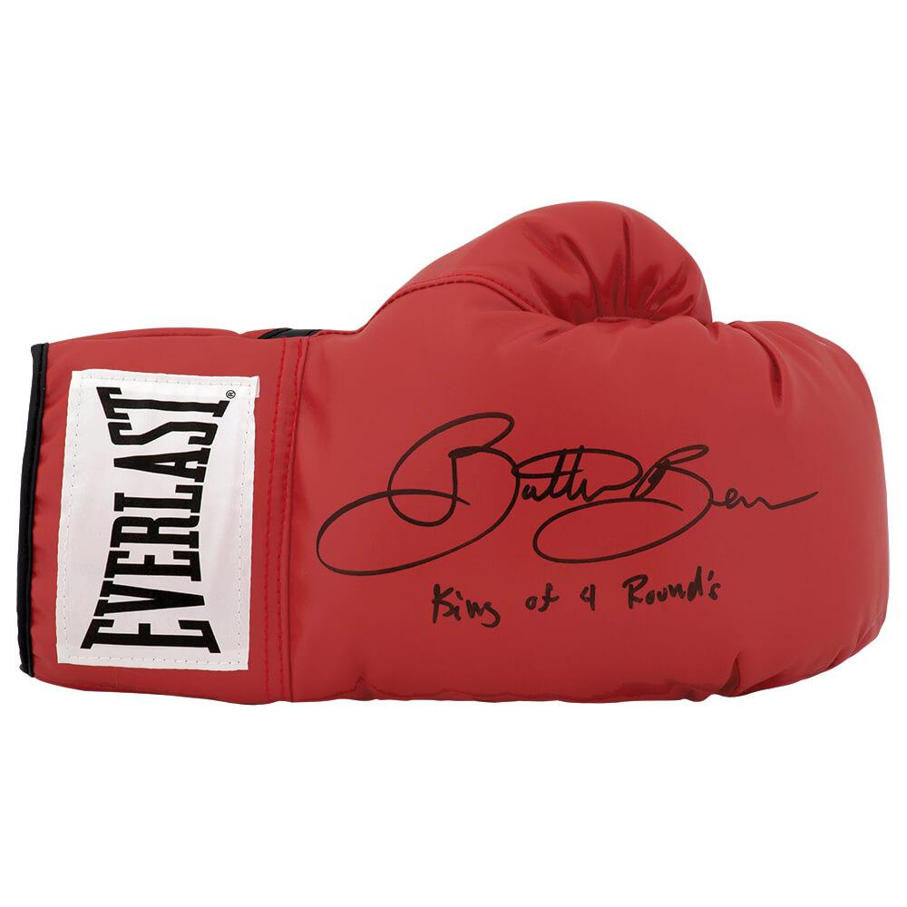 Eric "Butterbean" Esch Signed Everlast Boxing Glove Inscribed "King of ...