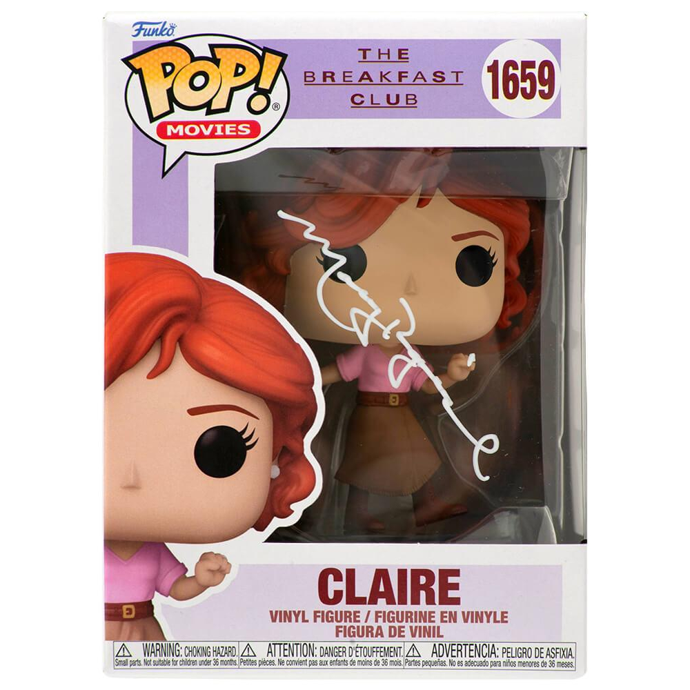 Molly Ringwald Signed "The Breakfast Club" #1659 Claire Funko Pop ...