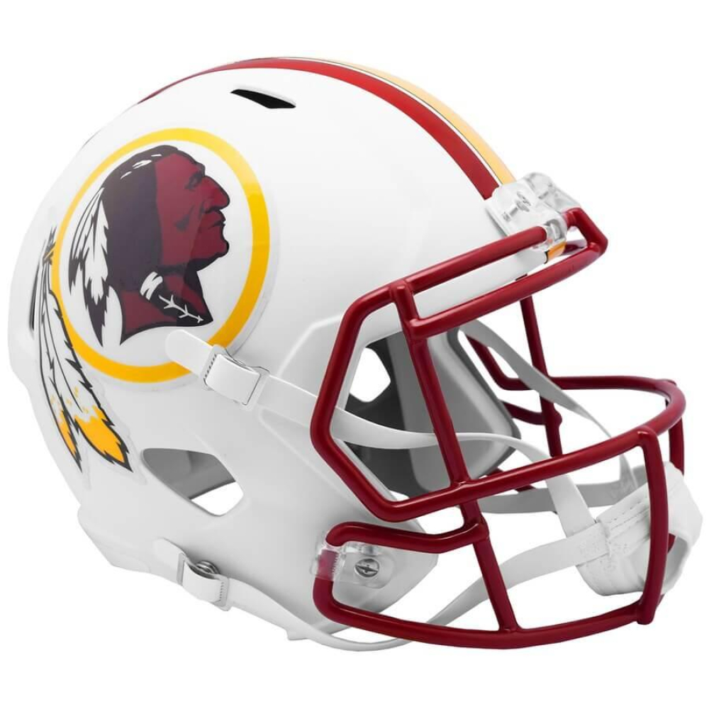 Redskins Full-Size Matte White Alternate Speed Helmet | Pristine Auction