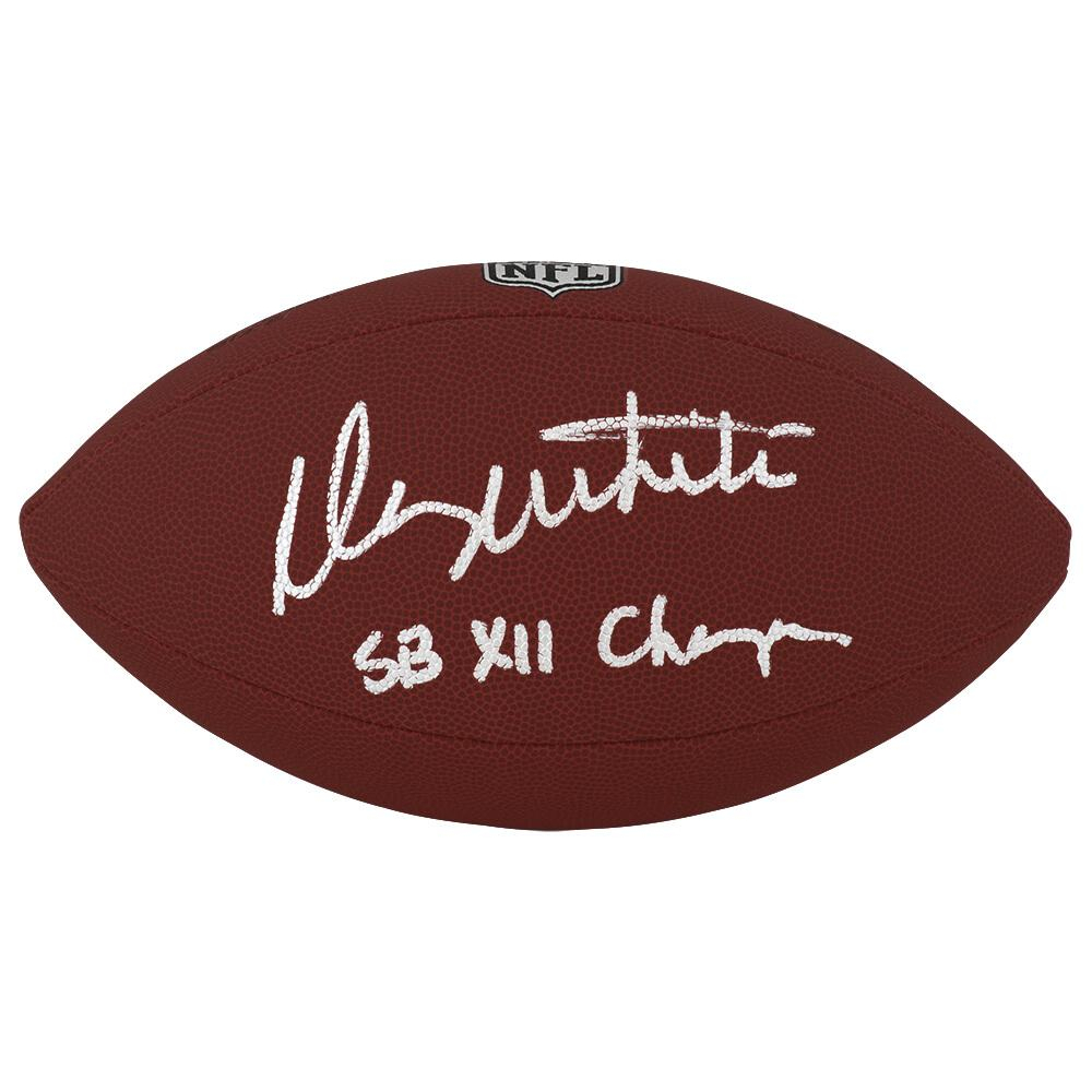 Danny White Signed NFL Football Inscribed "SB XII Champs" (Schwartz ...