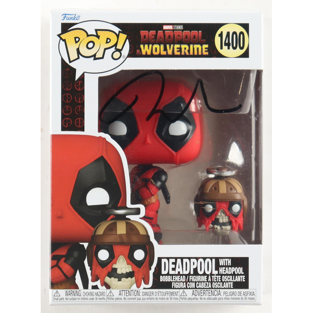 Ryan Reynolds Signed "Deadpool & Wolverine" #1400 Deadpool with ...