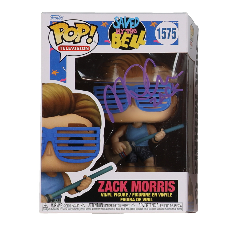 Mark-Paul Gosselaar Signed "Saved By The Bell" #1575 Zack Morris Funko Pop! Vinyl Figure ...