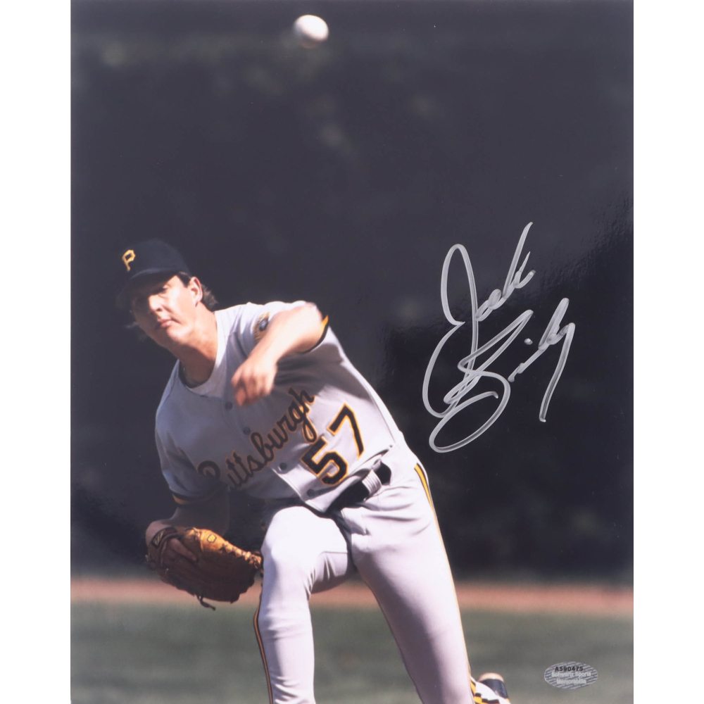 John Smiley Signed Pirates 8x10 Photo (Schwartz) | Pristine Auction