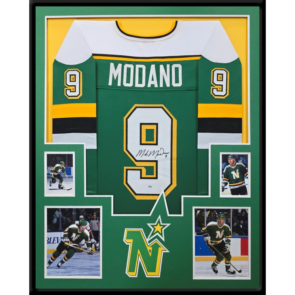 Mike Modano Signed Custom Framed Jersey Display (OKAuthentics ...