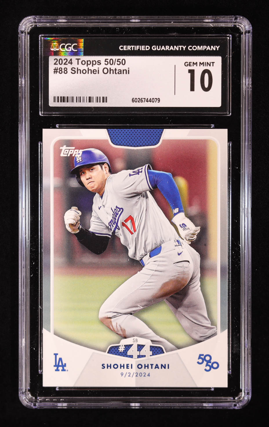 Shohei Ohtani 2024 Topps 50/50 #88 (CGC 10) | Pristine Auction