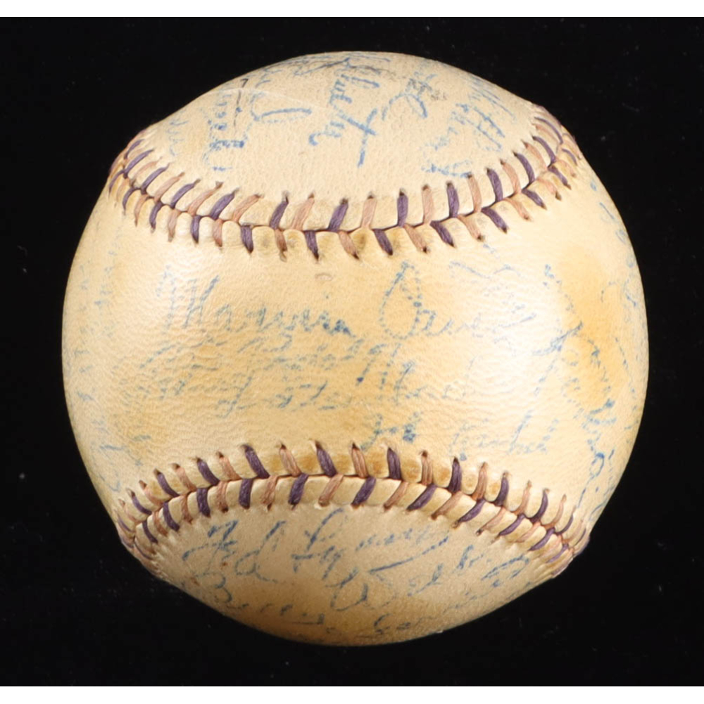 1939 White Sox OL Baseball Team-Signed by (25+) with Ted Lyons, Luke ...