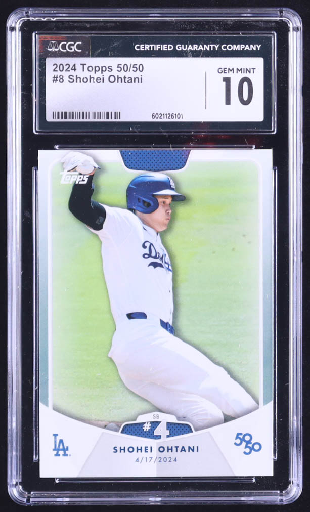 Shohei Ohtani 2024 Topps 50/50 Ohtani #8 (CGC 10) | Pristine Auction