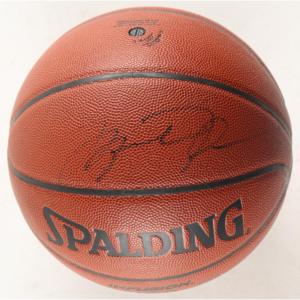 Michael Jordan Signed Spalding Basketball (GOAT) | Pristine Auction
