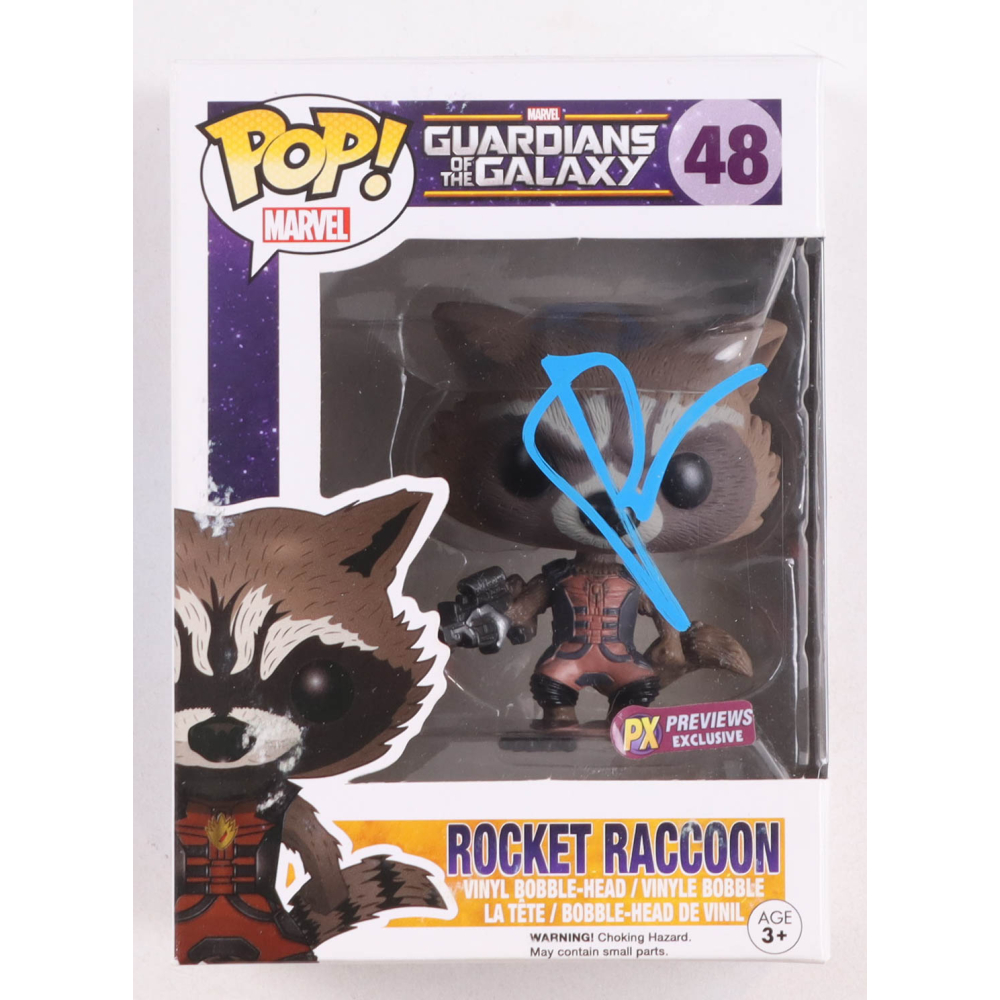 Bradley Cooper Signed "Guardians Of The Galaxy" #48 Rocket Raccoon ...