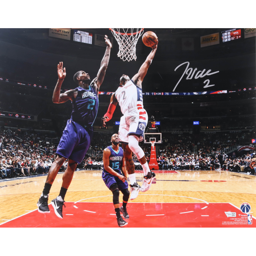 John Wall Signed Wizards 16x20 Photo (Fanatics) | Pristine Auction