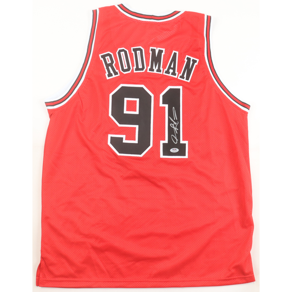 Dennis Rodman Signed Jersey (PSA) | Pristine Auction
