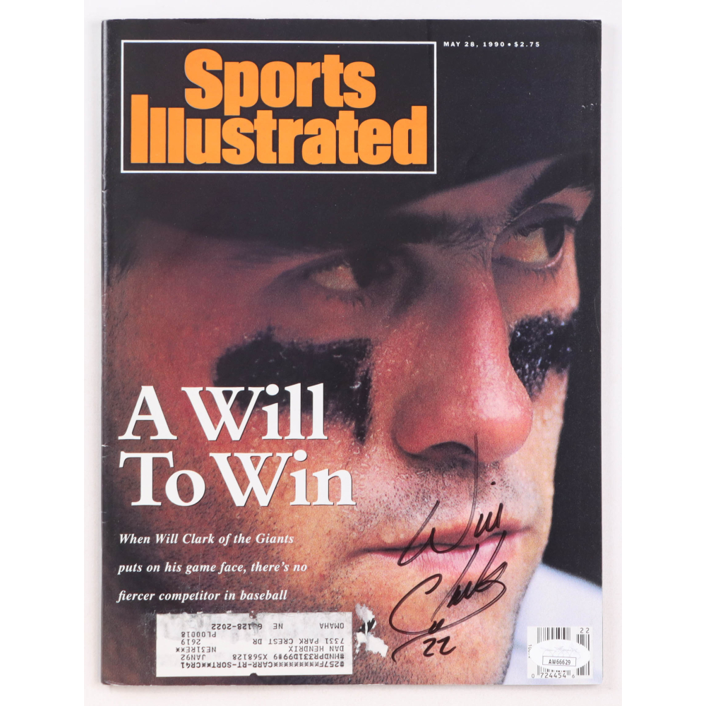 Will Clark Signed 1990 Sports Illustrated Magazine (JSA) | Pristine Auction