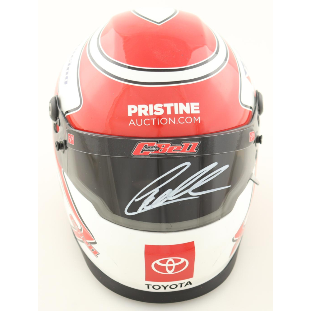 Christopher Bell Signed 2020 Chili Bowl Exclusive 1:2 Scale Mini Helmet ...