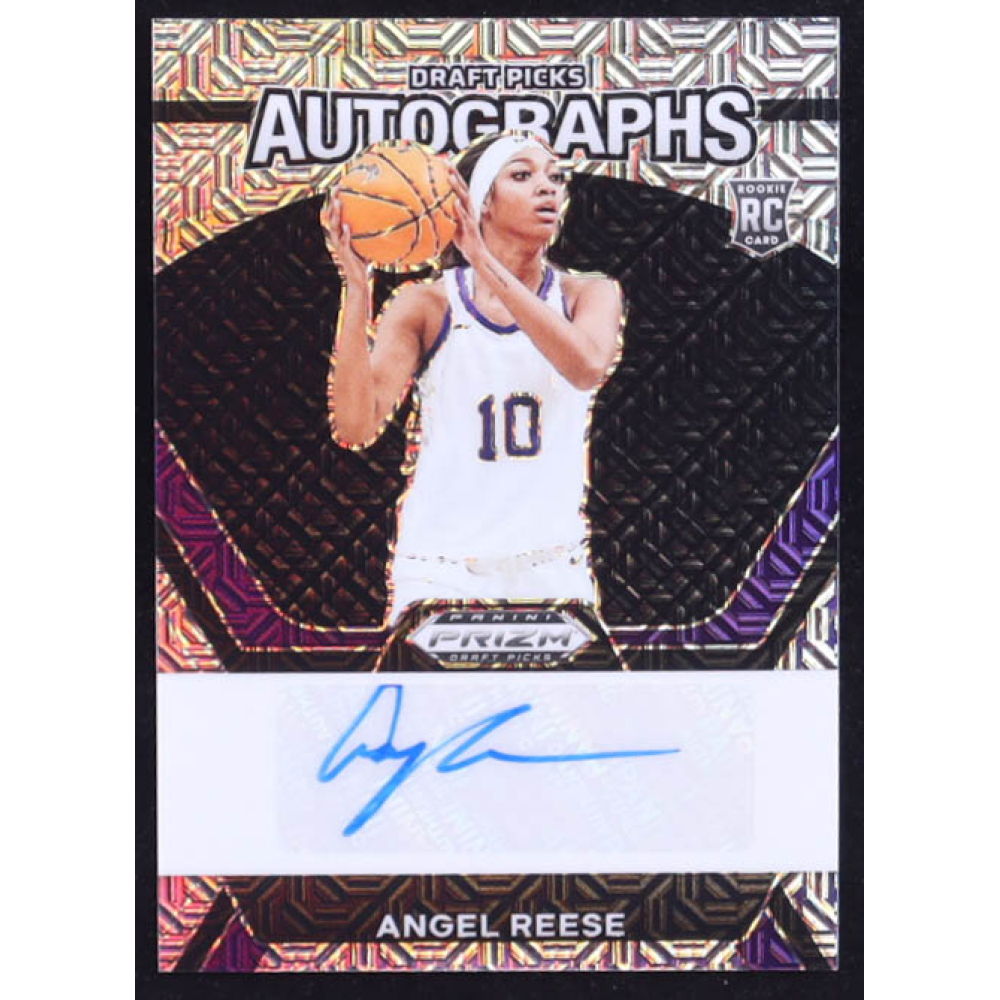 Angel Reese 2024-25 Panini Prizm Draft Picks Draft Picks Autographs ...