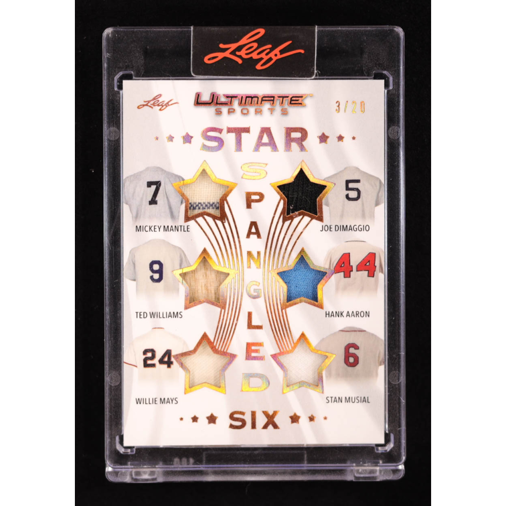 2024 Leaf Ultimate Sports Star Spangled Six Bronze #SSS8 #3/20 Mickey ...