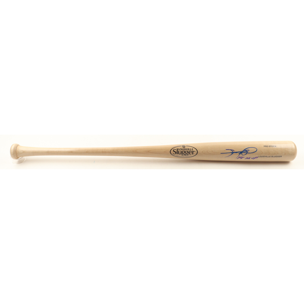 Sammy Sosa Signed Louisville Slugger Pro Stock Baseball Bat Inscribed ...