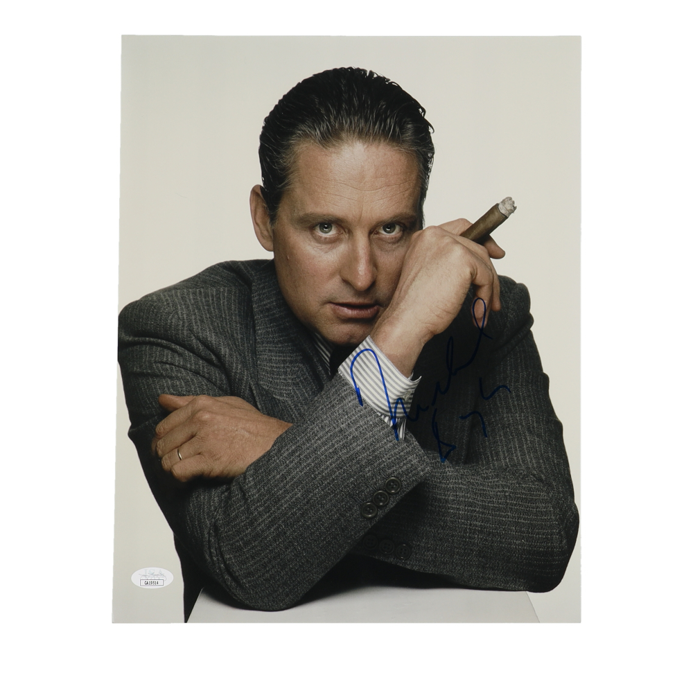 Michael Douglas Signed 11x14 Photo (JSA) | Pristine Auction