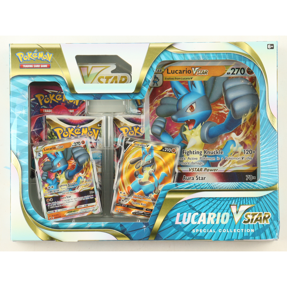 Pokemon TCG 2018 Lucario V Star Box | Pristine Auction