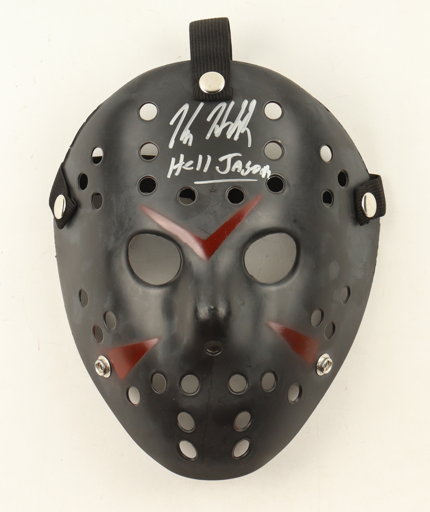 Kane Hodder Signed "Friday the 13th" Mask Inscribed "Hell Jason ...