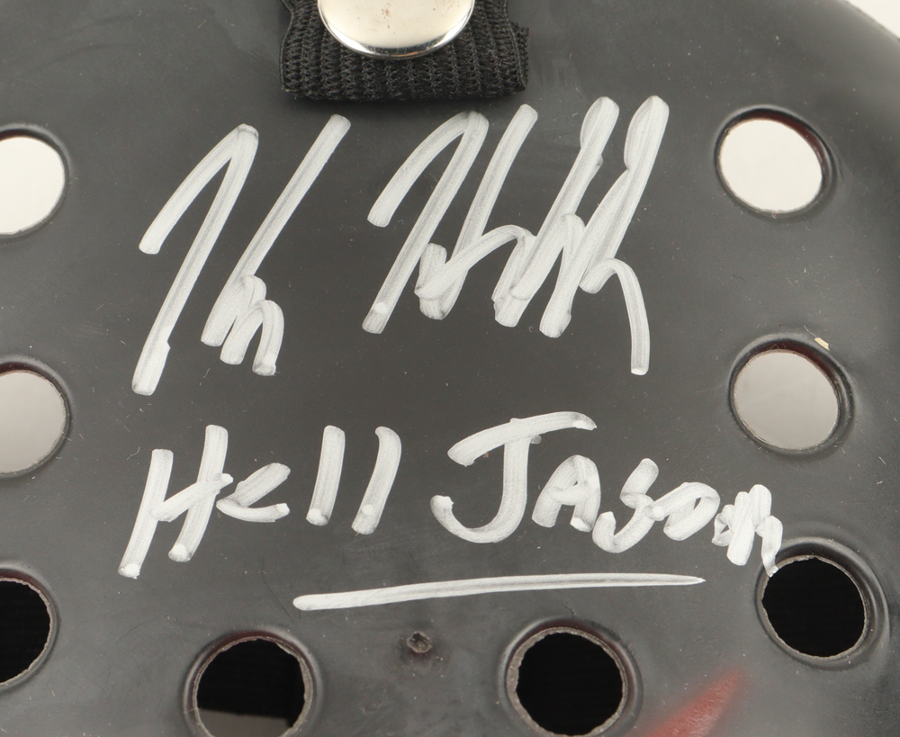 Kane Hodder Signed "Friday the 13th" Mask Inscribed "Hell Jason ...