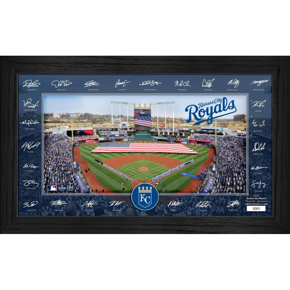 Royals LE 2025 "Signature Field" Custom Framed Photo | Pristine Auction
