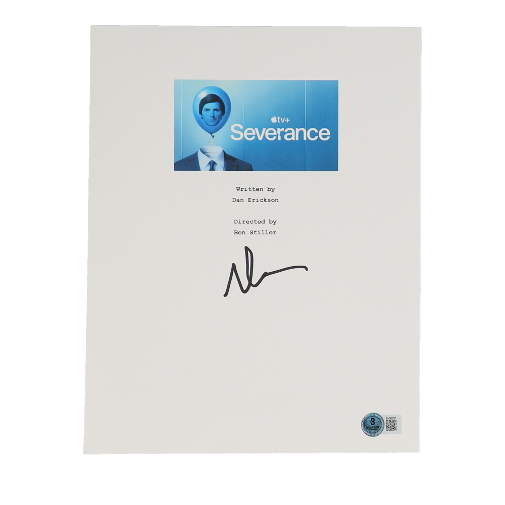 Adam Scott Signed "Severance" 8.5x11 Script Cover (Beckett) | Pristine ...