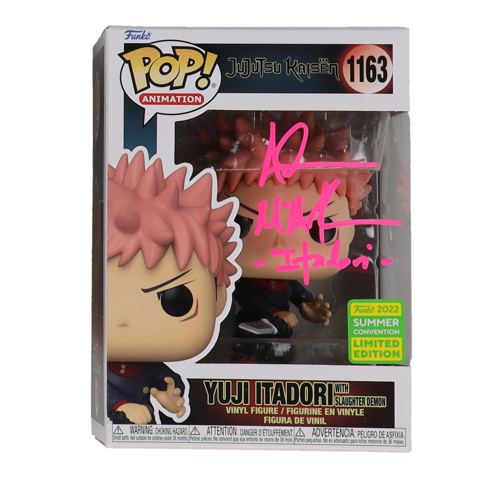 Adam McArthur Signed "Jujutsu Kaisen" #1163 Yuji Itadori With Slaughter ...