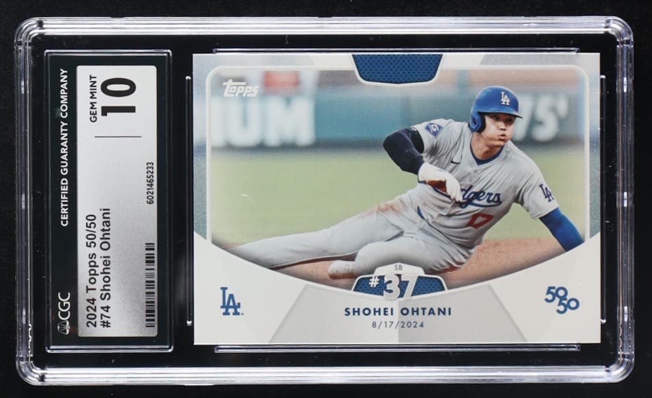 Shohei Ohtani 2024 Topps 50/50 #74 (CGC 10) | Pristine Auction