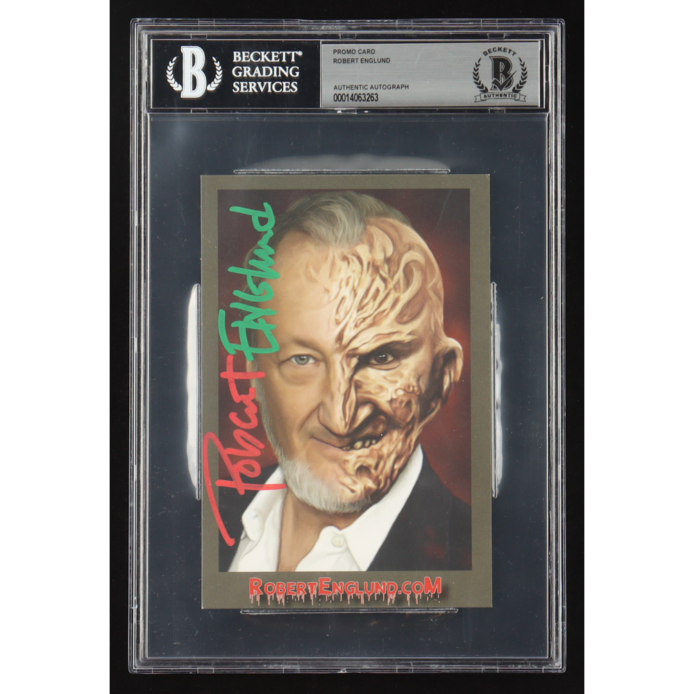 Robert Englund Signed 4x6 Photo (BGS) | Pristine Auction