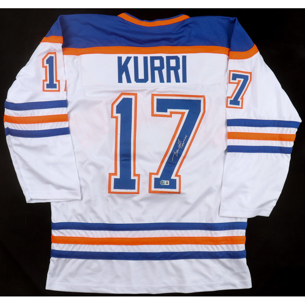 Jari Kurri Signed Jersey Inscribed "HOF 2001" (Beckett) | Pristine Auction