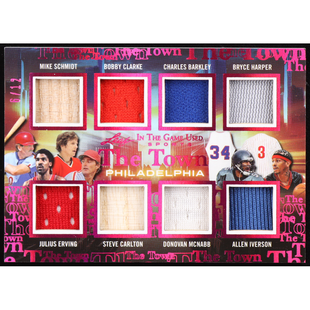 2024 Leaf ITG Used Sports The Town Pink #TT9 Mike Schmidt / Bobby ...
