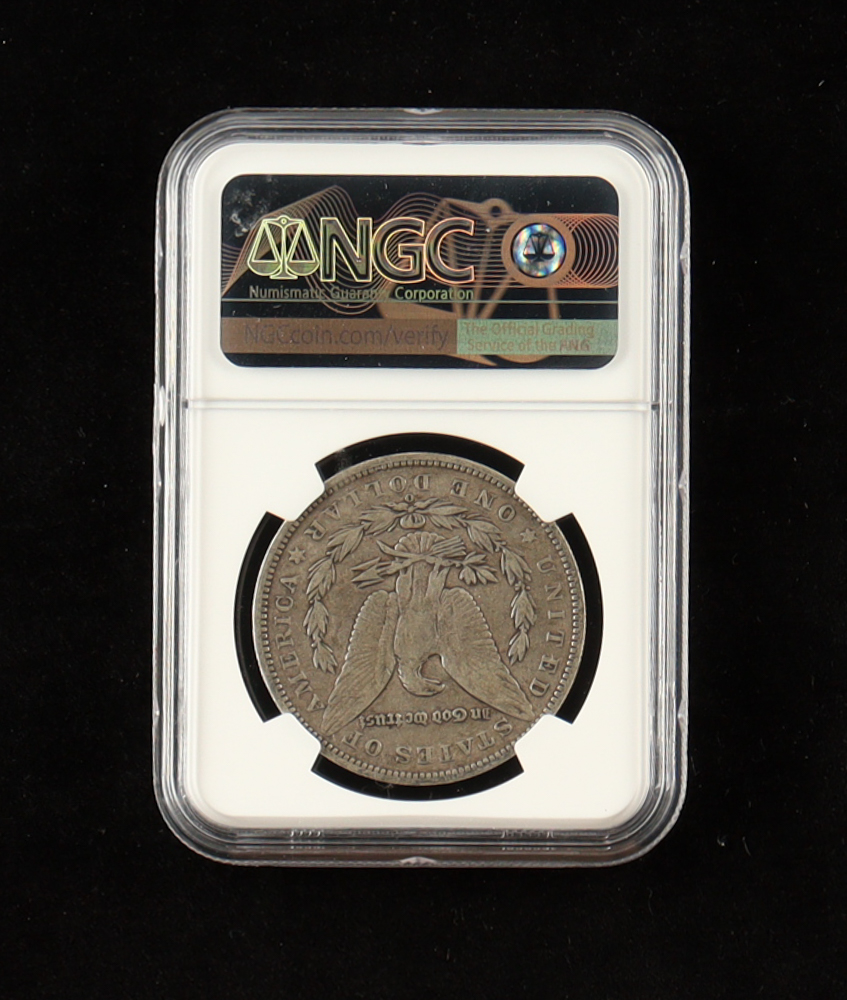 1890-O Morgan Silver Dollar - Wayne Miller Hand-Signed Label (NGC ...