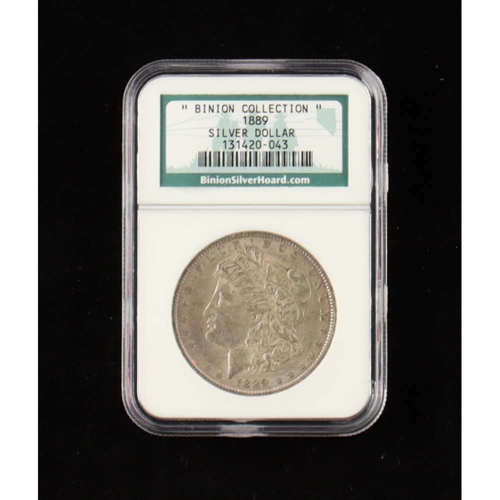 1889 Morgan Silver Dollar - Binion Collection (NGC) | Pristine Auction