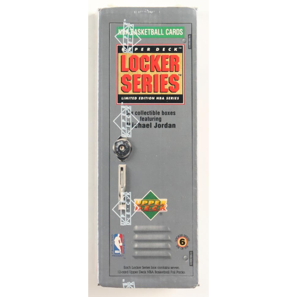 1991 Upper Deck NBA Michael Jordan Locker Series 6 Box with (7) Packs ...