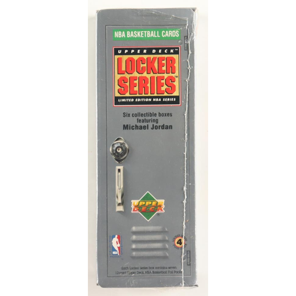 1991 Upper Deck NBA Michael Jordan Locker Series 4 Box with (7) Packs ...