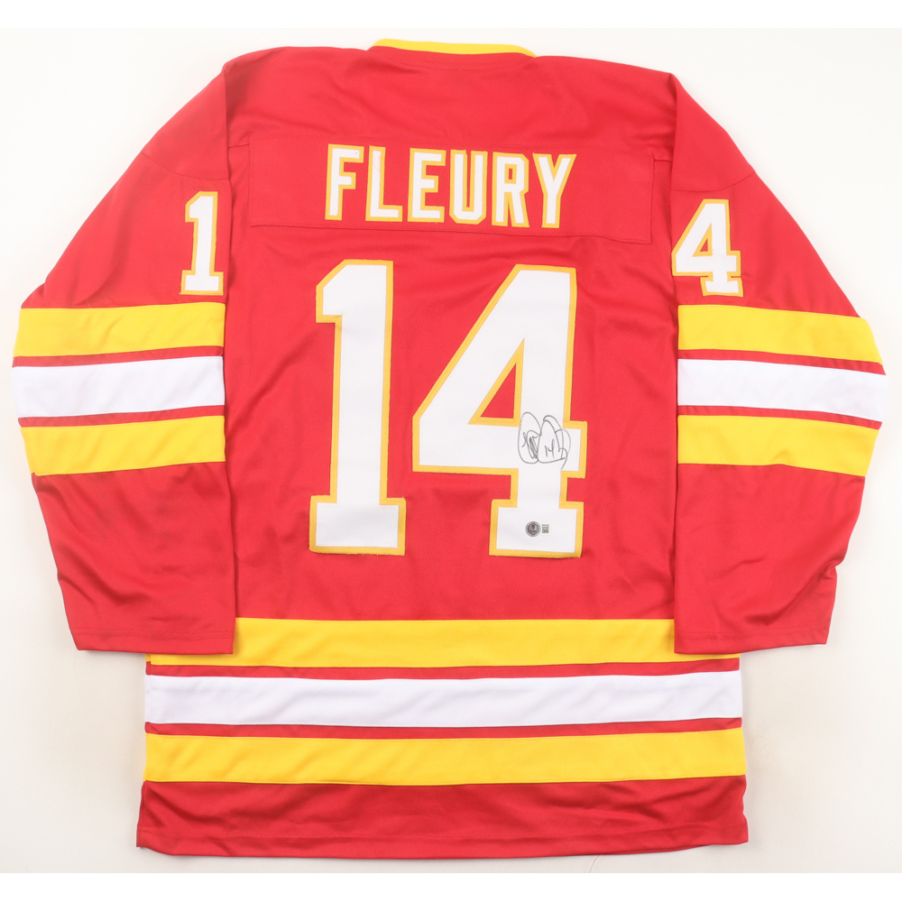 Theoren Fleury Signed Jersey (Beckett) | Pristine Auction