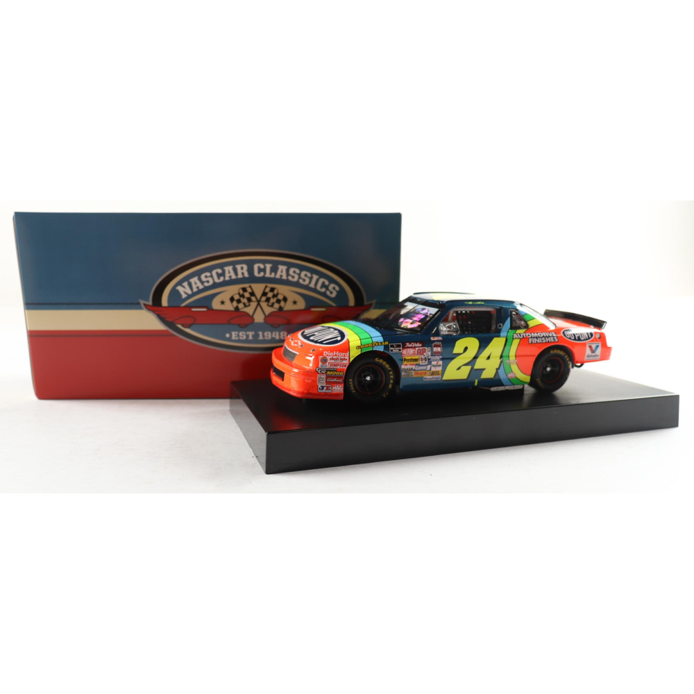 Jeff Gordon & Ray Evernham Signed LE NASCAR #24 Dupont 1994 Charlotte ...
