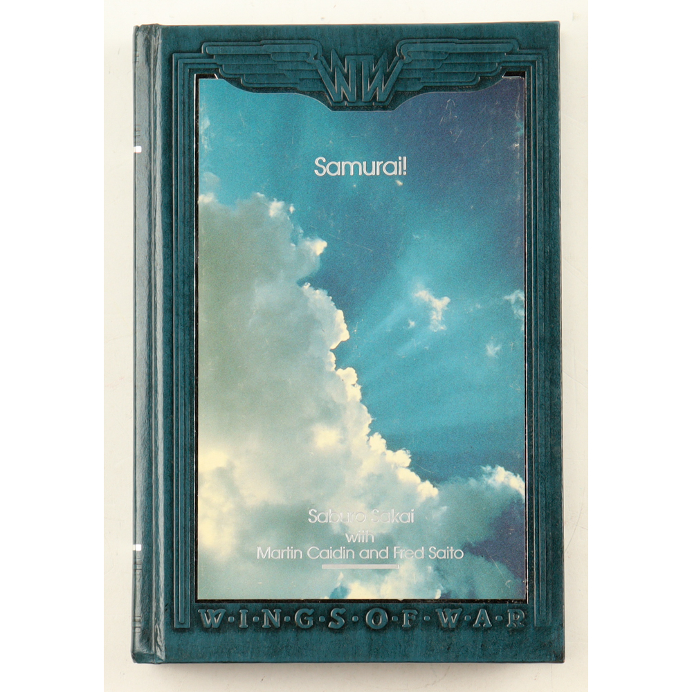 Saburo Sakai Signed Samurai! Hard Bound Book WWII Ace 64 Victories ...