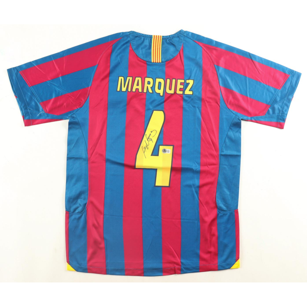 Rafael Marquez Signed FC Barcelona Nike Authentic Jersey (Beckett ...