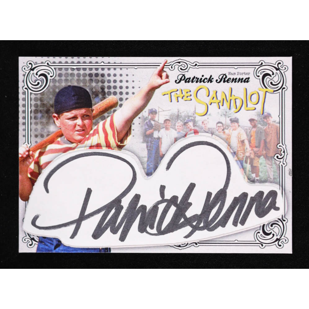 Patrick Renna Signed "The Sandlot" Custom Trading Card (Beckett ...