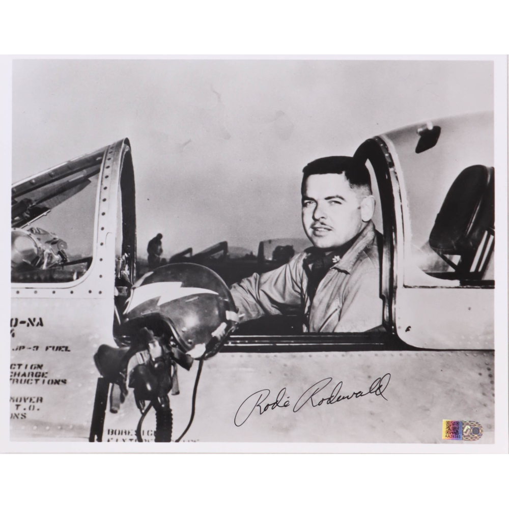 Donald "Rodie" Rodewald Signed 8x10 Photo WWII AVG Flying Tiger Pilot ...