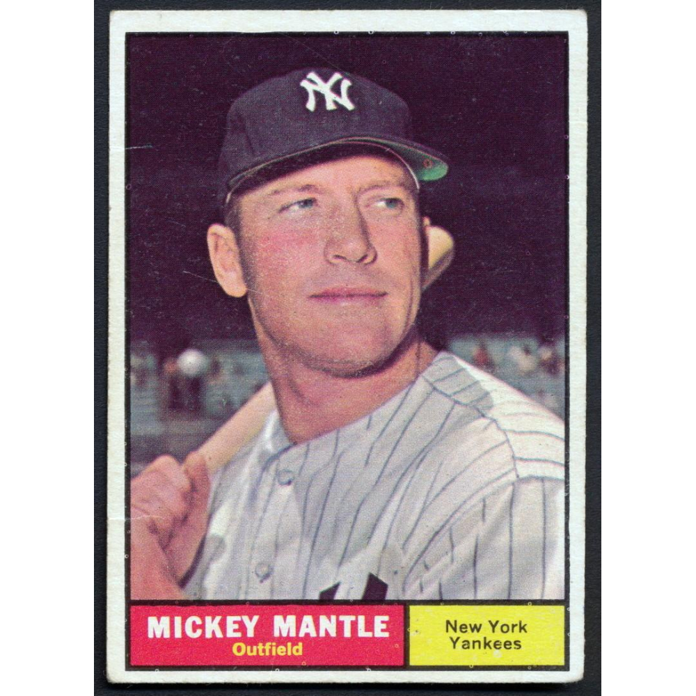 Mickey Mantle 1961 Topps #300 | Pristine Auction